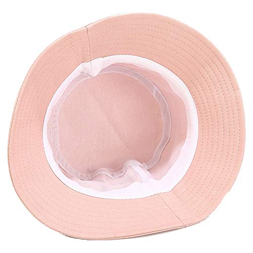 MaxNova Bucket Hats Summer Travel Beach Sun Hat Outdoor Cap Unisex 2pack (2pack White/Black Smiley face)