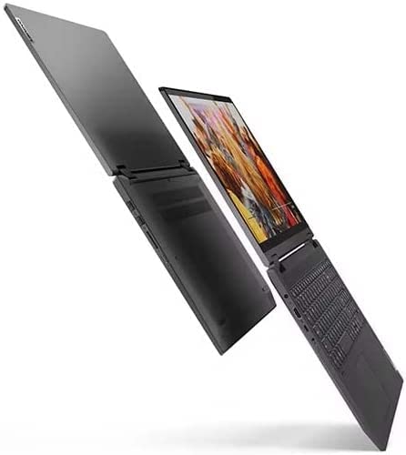 Lenovo Flex 5 Convertible 2-in-1 Laptop 14 FHD Touchscreen Intel Core i3-1115G4 up to 4.1Ghz 4GB DDR4 RAM 128GB SSD Fingerprint Reader HDMI Windows 11 iSlik Pen, Grey (Renewed)