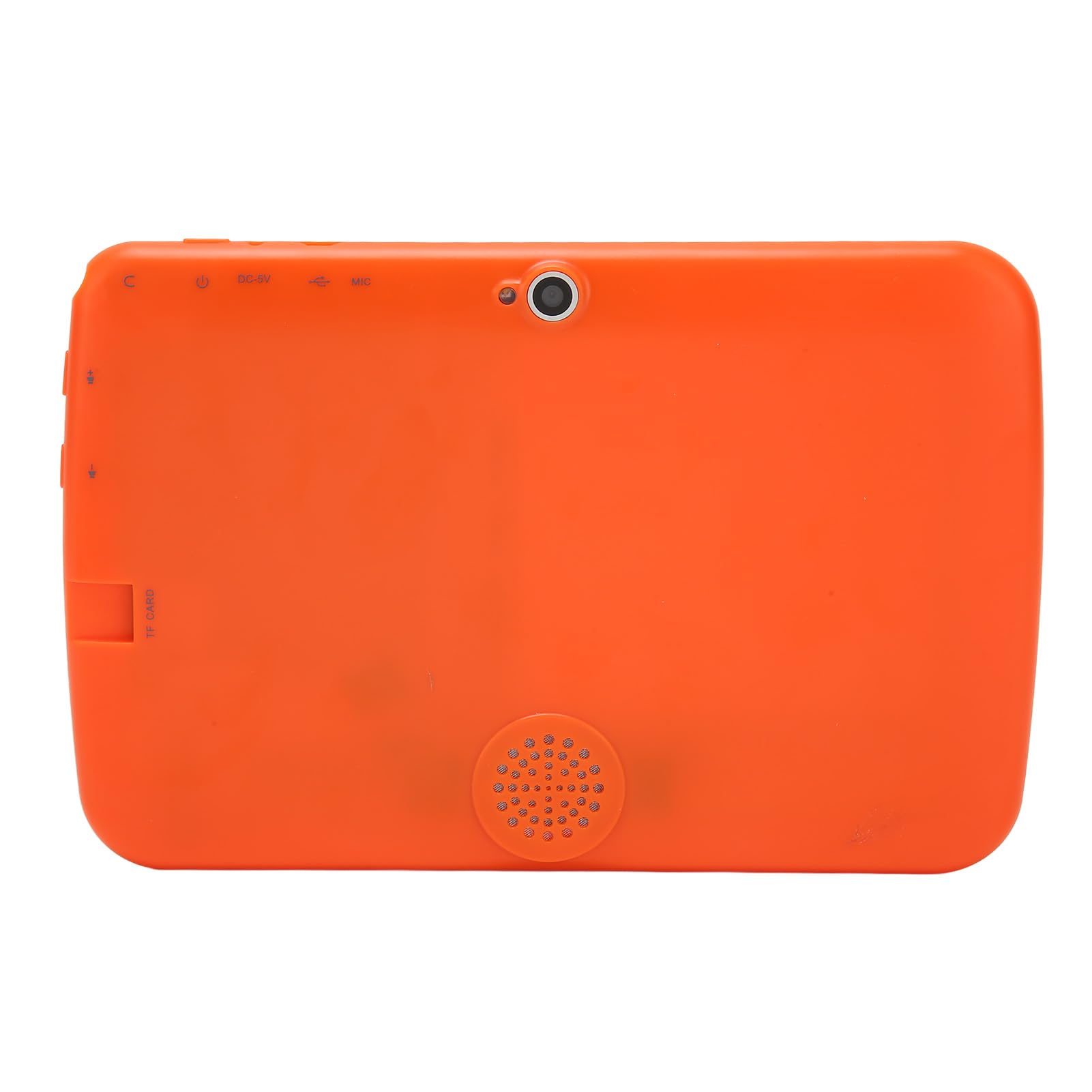 MAVIS LAVEN Tablet, 5G WiFi Long Battery Life Large Memory Kids Tablet 4 Core HD 1960x1080 7 Inch US Plug 100‑240V for Android 8.0 for Girls (Orange)