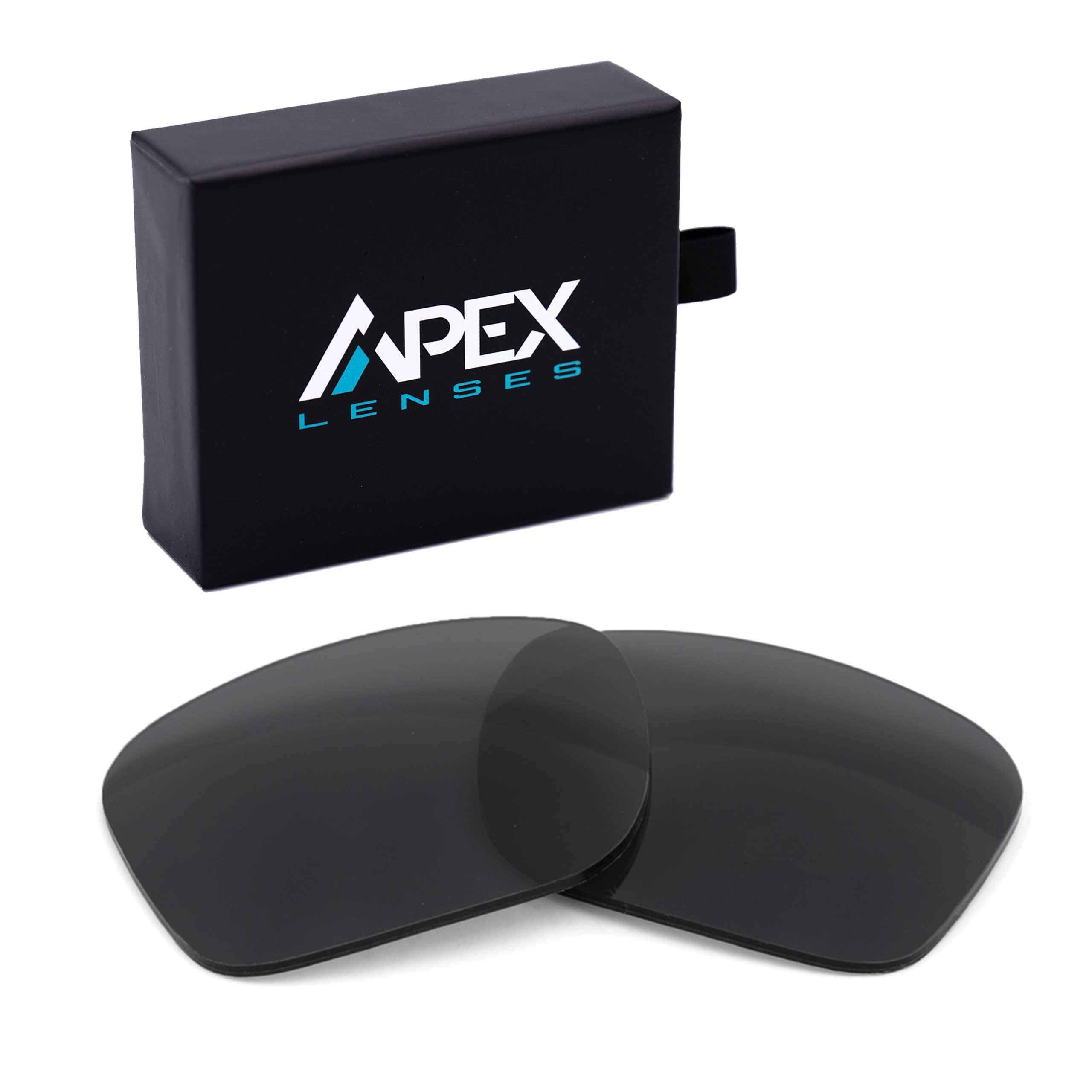 Polarized PRO Replacement Lenses for Tom Ford Rhett Sunglasses - By APEX Lenses (Black)