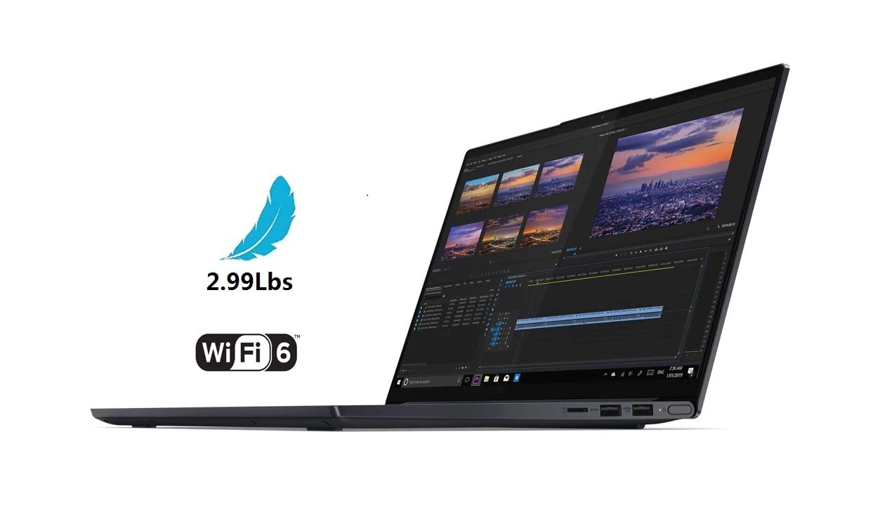 Lenovo IdeaPad Premium Slim 7i: 14" FHD IPS Display Laptop | 11th Gen Intel Core i7-1165G7 | 16GB RAM | 1TB SSD | Backlit-KYB | FP-Reader | WiFi-6 | Thunderbolt | IR-Webcam | Windows 10 | TF