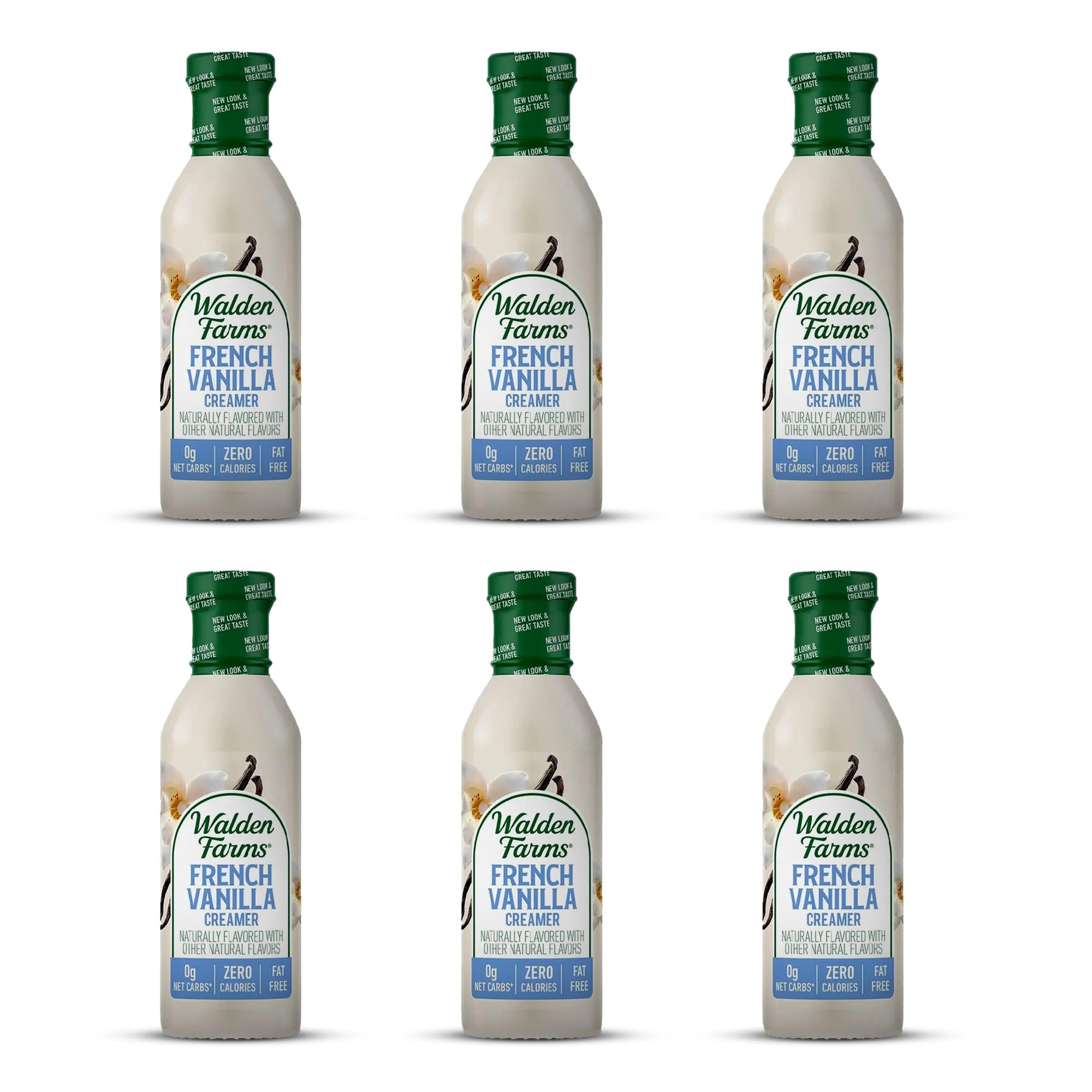 Walden Farms French Vanilla Calorie-Free Creamer, 12 Fl Ounce (Pack of 6)