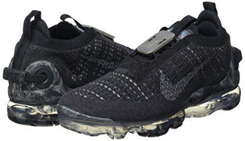 Nike Women's W AIR Vapormax 2020 FK Running Shoe, Black Dk Grey Black, 7