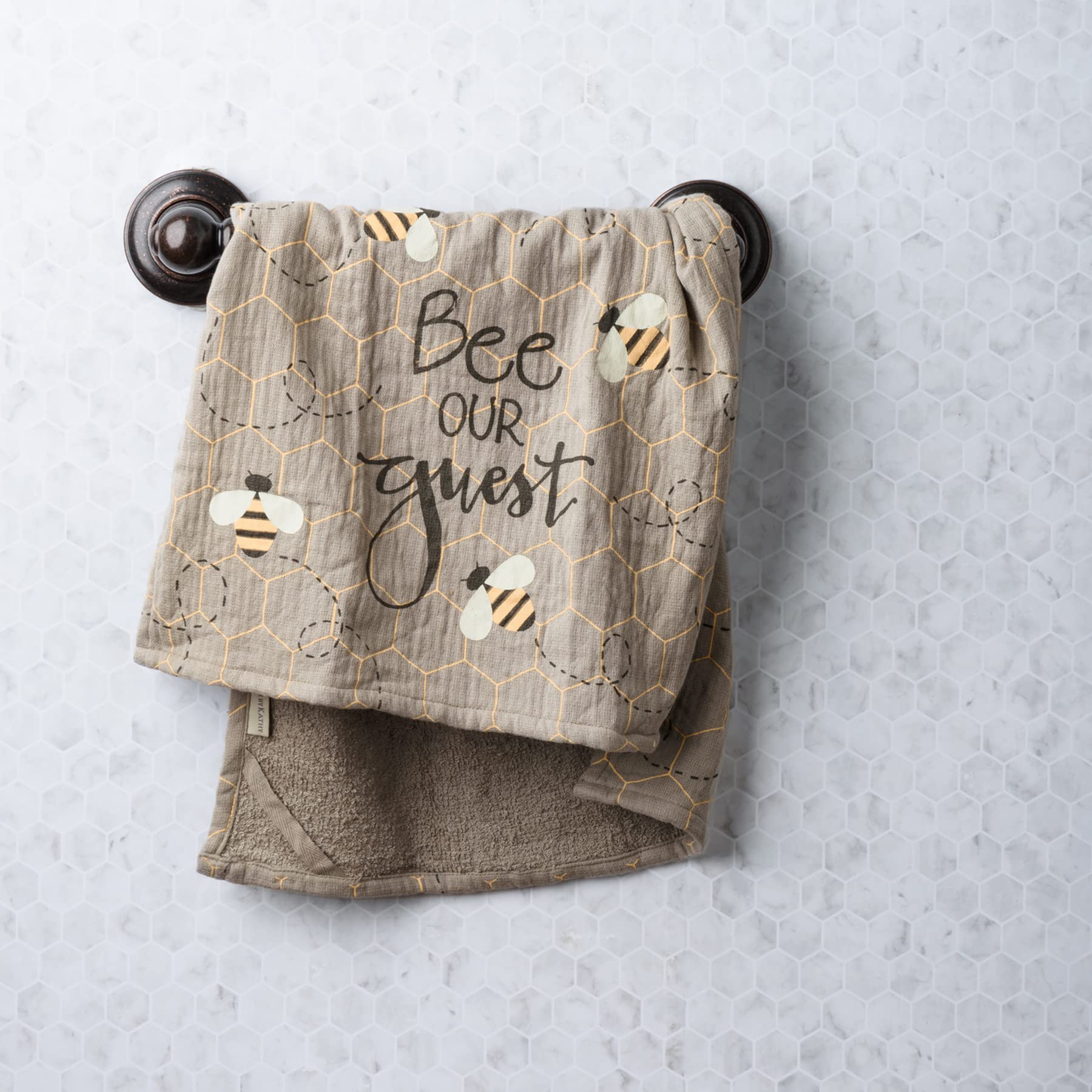 Primitives by Kathy Bee Our Guest Decorative Hand Towel 28.00" x 16.00"