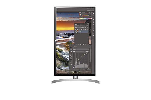 LG 27UL850-W 27 Inch UltraFine (3840 x 2160) IPS Display with VESA DisplayHDR 400 and USB Type-C Connectivity, White