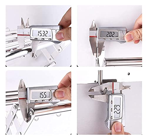 XMCX Foldable Laundry Drying Rack Wall Mounted Clothes Airer Compact Portable Collapsible Easy Storage Large Capacity Drying Rods Dryer (Size : 50cm/19.7inch)