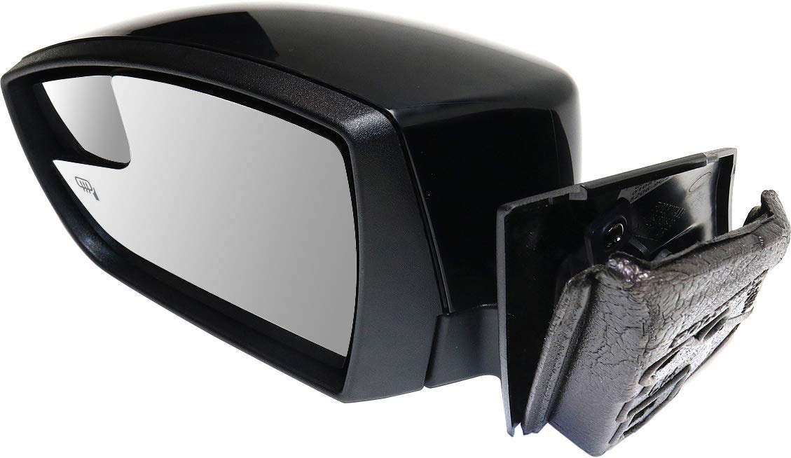Kool Vue Driver Side Power Heated Mirror for Ford Focus 2012-2014 With Signal Light, Spotter Glass & Puddle Lamp Paintable