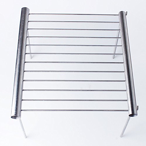 Pocket-Griller, Portable Compact Collapsible Pocket Camping Grill, 10x9x8 Inches