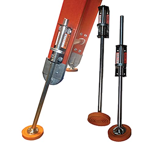 Xtenda-Leg® Ladder Leveler with Rubber Feet Orange Meets OSHA Safety Standards ANSI 14.8