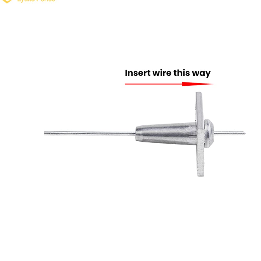 Mingya One Way Anchor Vise-pack of 10, silver