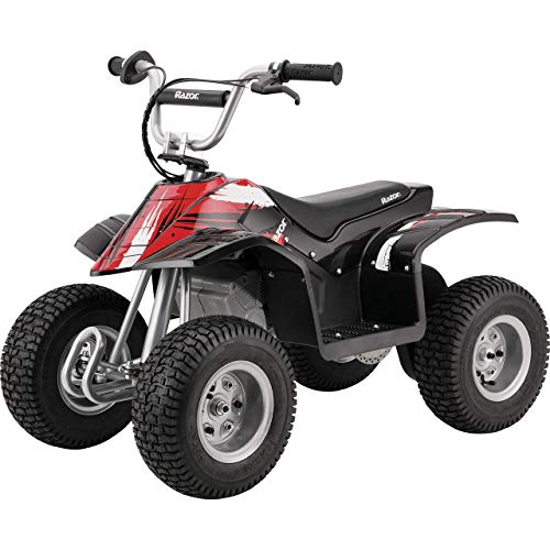 Razor Dirt Quad Electric Four-Wheeled Vehicle for Ages 14+ - Off-Road ATV with 500W Motor