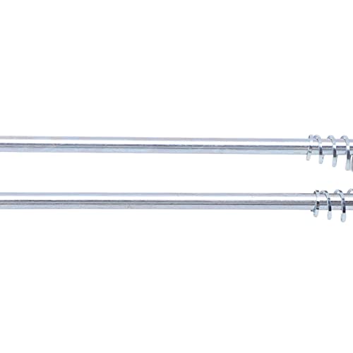 Pwshymi Bike Hub Quick Release Rod, Quick Release Lock Skewers High Temperature Resistance Bicycle Accessories Universal Heavy Duty 1 Pair for Road Bike(Black)
