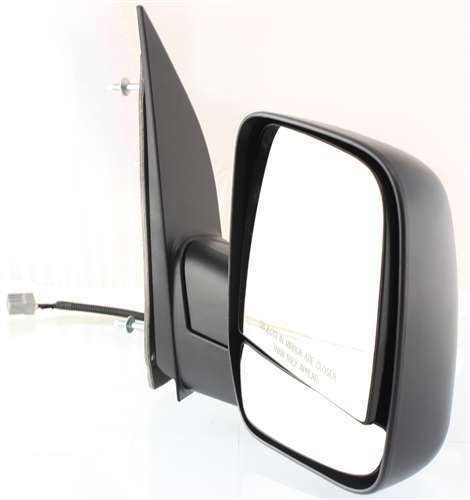 Kool Vue Left & Right Power Door Mirrors Compatible With Ford E-350 Super Duty 2002-2008 Without Puddle Lamp Textured Pair Standard Passenger Van