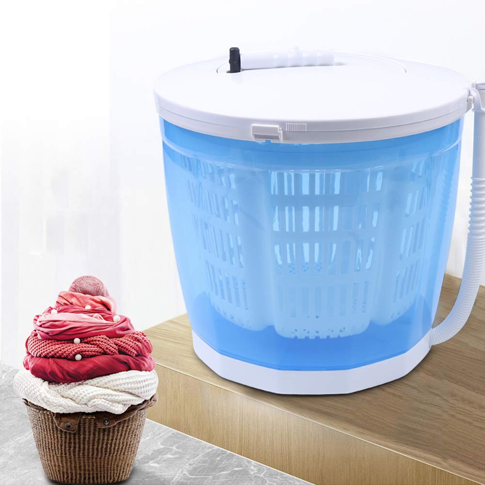 Portable Dryer, Mini Manual Dryer Machine, Portable Single Tub Dryer Machine, Hand-operated Mini Compact Spin Dryer (Dryer)