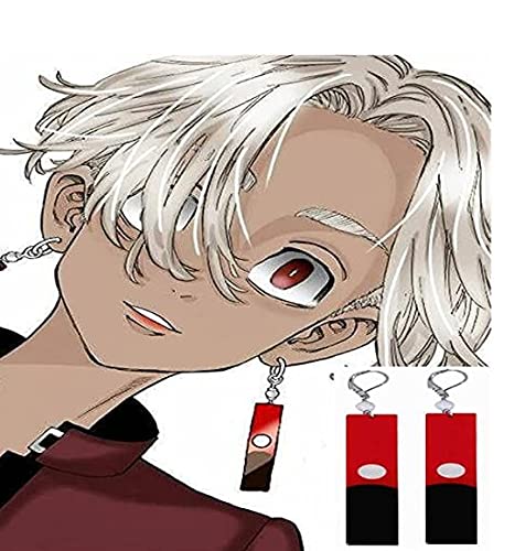 RJZMING Izana Earrings Tokyo Revengers and Takashi Mitsuya Earring Tokyo Revengers Cosplay Costume Acrylic Alloy Earrings, Small
