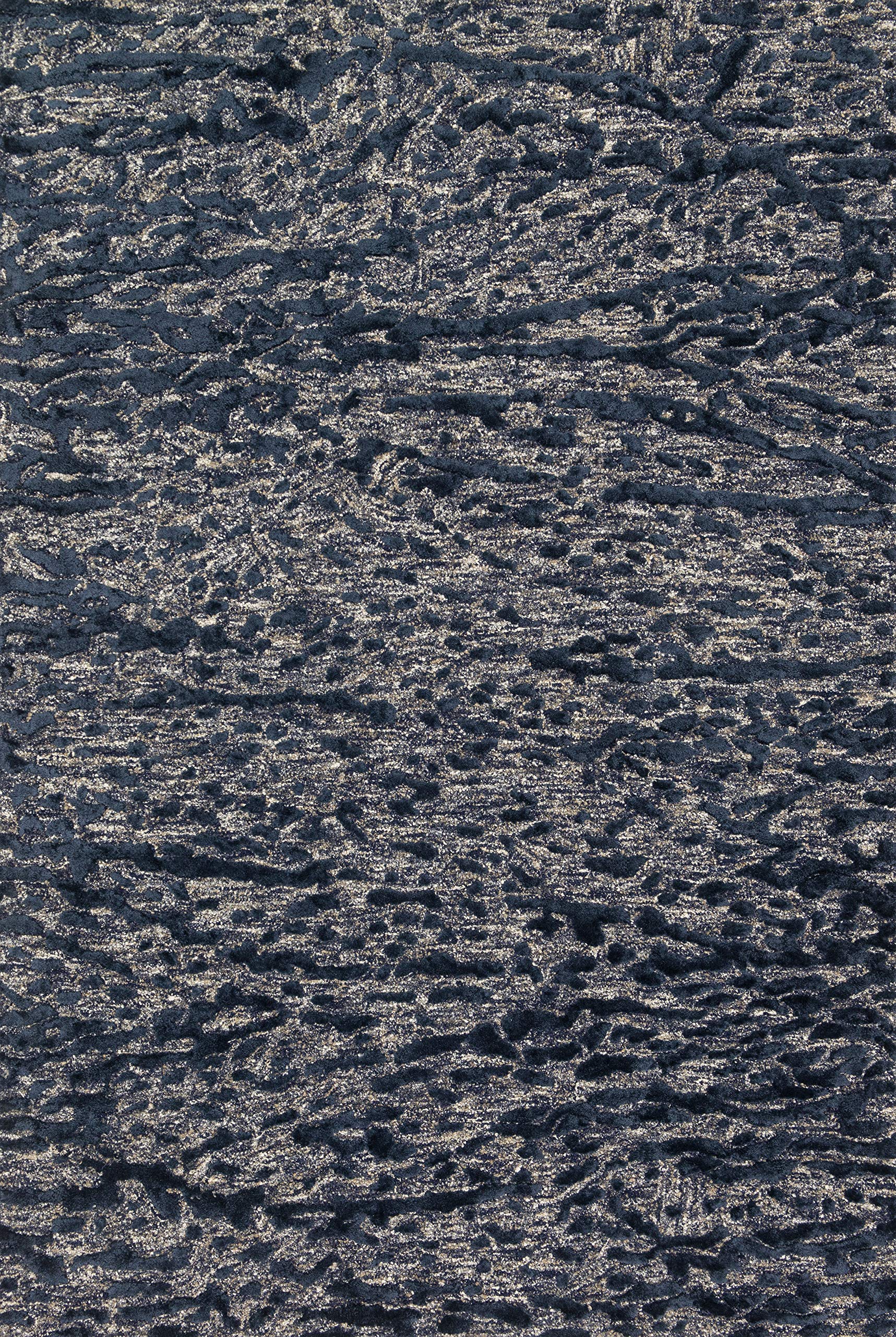 Loloi Juneau Steel/Blue 5'-0" x 7'-6" Area Rug