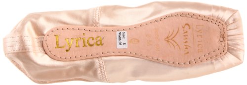 Sansha Women's LYRICA-W, Peach/Pink/Satin, 6 M US