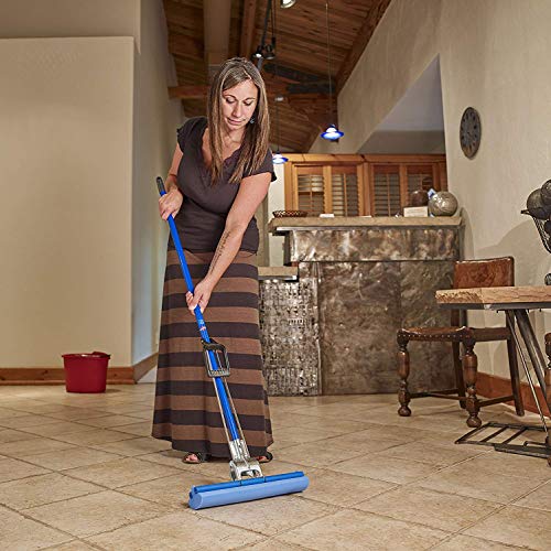 Vileda Professional 14" Roll-O-MaticĀ® Original Steel Sponge Refill (3, 14")
