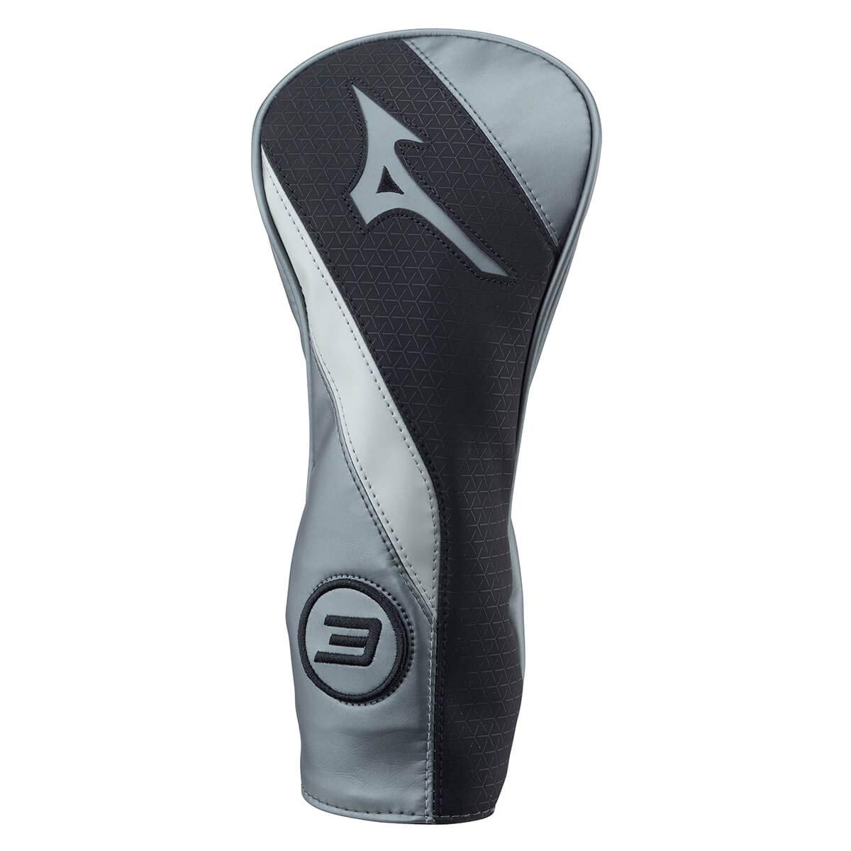 Mizuno Unisex Fairway Headcover - Black/Grey - One Size