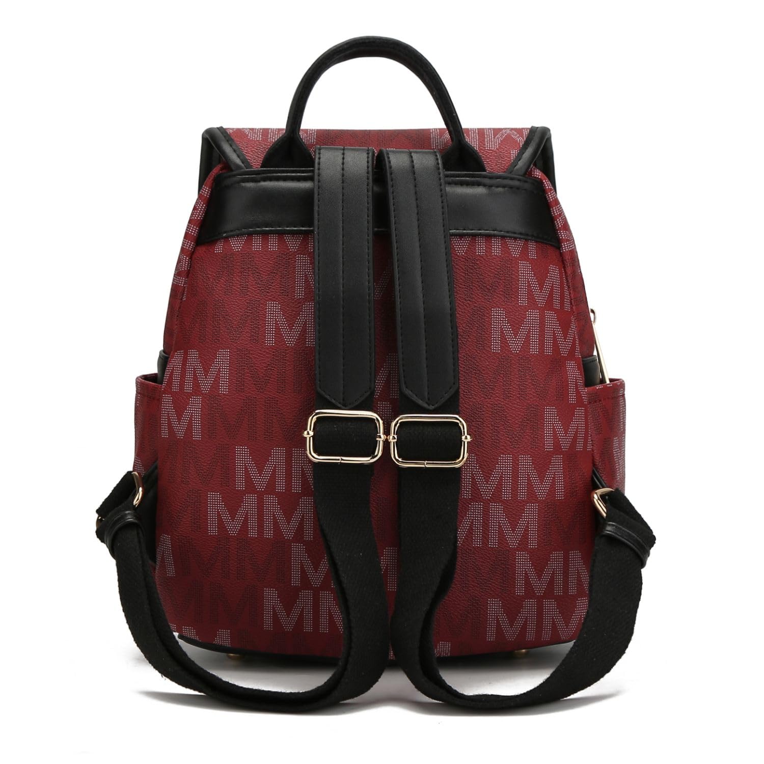 MKF Backpack Purse for Women Vegan Leather Top-Handle Ladies Fashion Travel Pocketbook Bag β Daypack