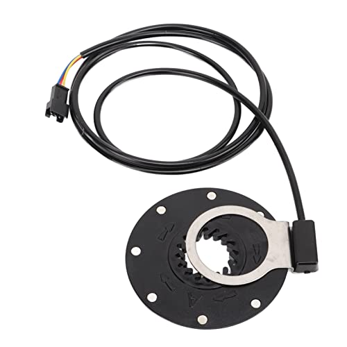 RiToEasysports Electric Bike Pedal Assist Sensor, 8 Magnets ABS Cycling Assist Sensor for Mountain Bike Replacement Accessory Part