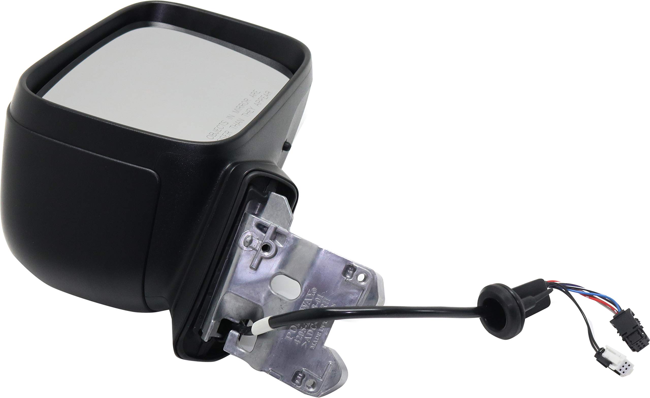 Kool-Vue Mirror Driver Side Compatible with 2007-2012 Hyundai Santa Fe Power Glass - HY1320153