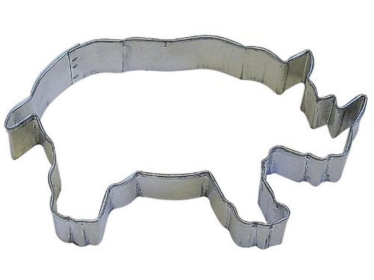 R&M Rhino 4.75" Cookie Cutter in Durable, Economical, Tinplated Steel