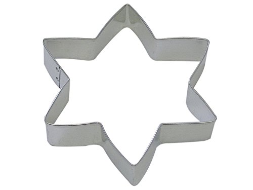 R&M Star Six Point 5" Cookie Cutter in Durable, Economical, Tinplated Steel