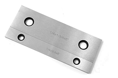 WEN 10349 18-Piece Precision-Ground 1/4-Inch Parallel Sets with Case, Chrome
