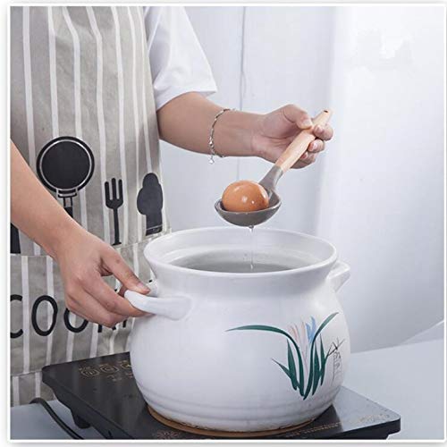 LMMDP Silicone Kitchen Utensils Gadgets Wood handle Cooking Tools Kitchenware Set Spatula Shovel Spoon Home With Storage Box (Size : 10Pcs Kitchen Set)