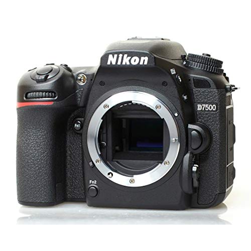 Nikon D7500 20.9MP DSLR Digital Camera with 18-55mm and 70-300mm Lenses (13543) Deluxe Bundle -Includes- Sandisk 64GB SD Card + Large Camera Bag + Filter Kit + Spare Battery + Telephoto Lens