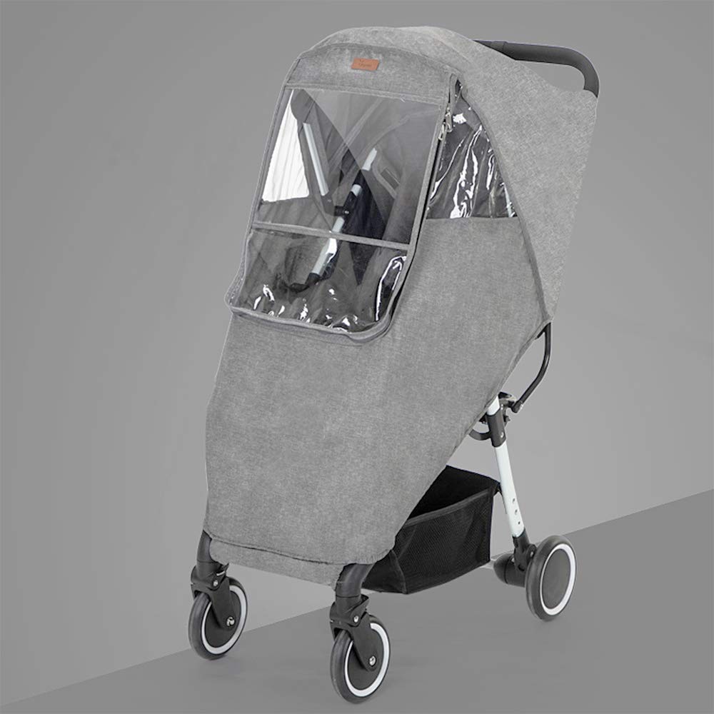 Lion Paw Stroller Rain Cover Travel Weather Shield Universal with Air Holes EVA Window, for Pushchairs Accessories Strollers Raincoat