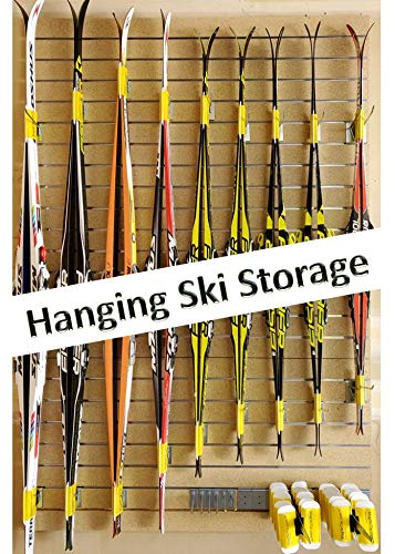 MagSkiTie - 3 Pair- Cross Country Ski Tie Strap Magnetic Nordic Ski Tie Skate Ski Tie Classic Ski Tie Ski Clip Ski Holder The Best Nordic Ski Tie Solution No More Falling Skisi