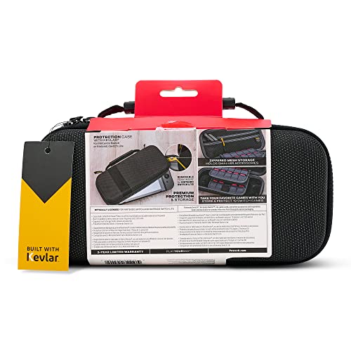 PowerA Protection Case with Kevlar for Nintendo Switch or Nintendo Switch Lite, Tough, Protective Case, Gaming Case, Console Case - Nintendo Switch