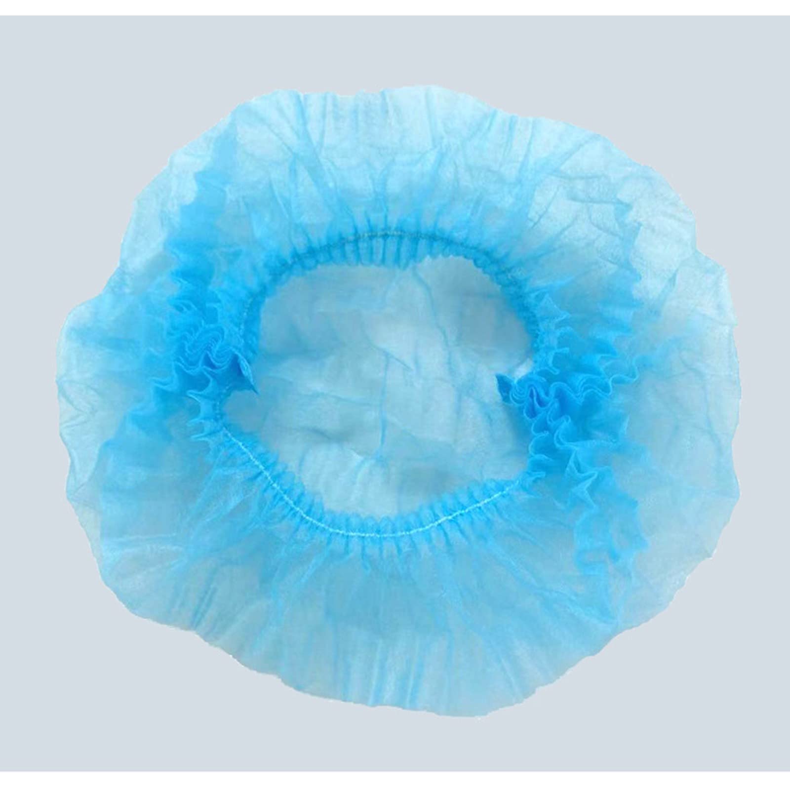 Vzdsddef Hair Disposable Non Woven Bouffant Caps Net Strip 100PC Net Head Hair Care XIo438 (F, One Size)