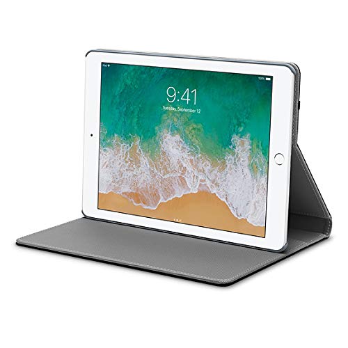 Moleskine Classic Book Type iPad Case, Black, Compatible with 5th & 6th Generation iPad