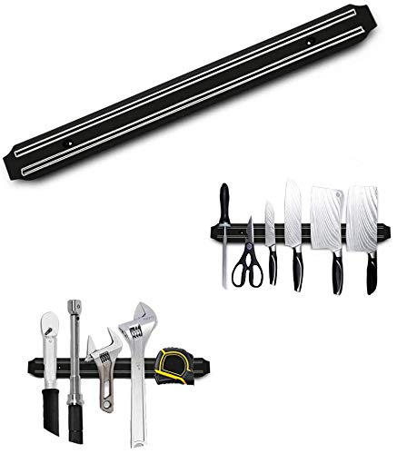Magnetic Knife Strips,Magnetic Knife Holder Magnetic Bar for knives Tools, Knife Rack, Knife Strip, Kitchen Utensil Holder, Tool Holder, Multipurpose Magnetic Knife Rack 1 pack