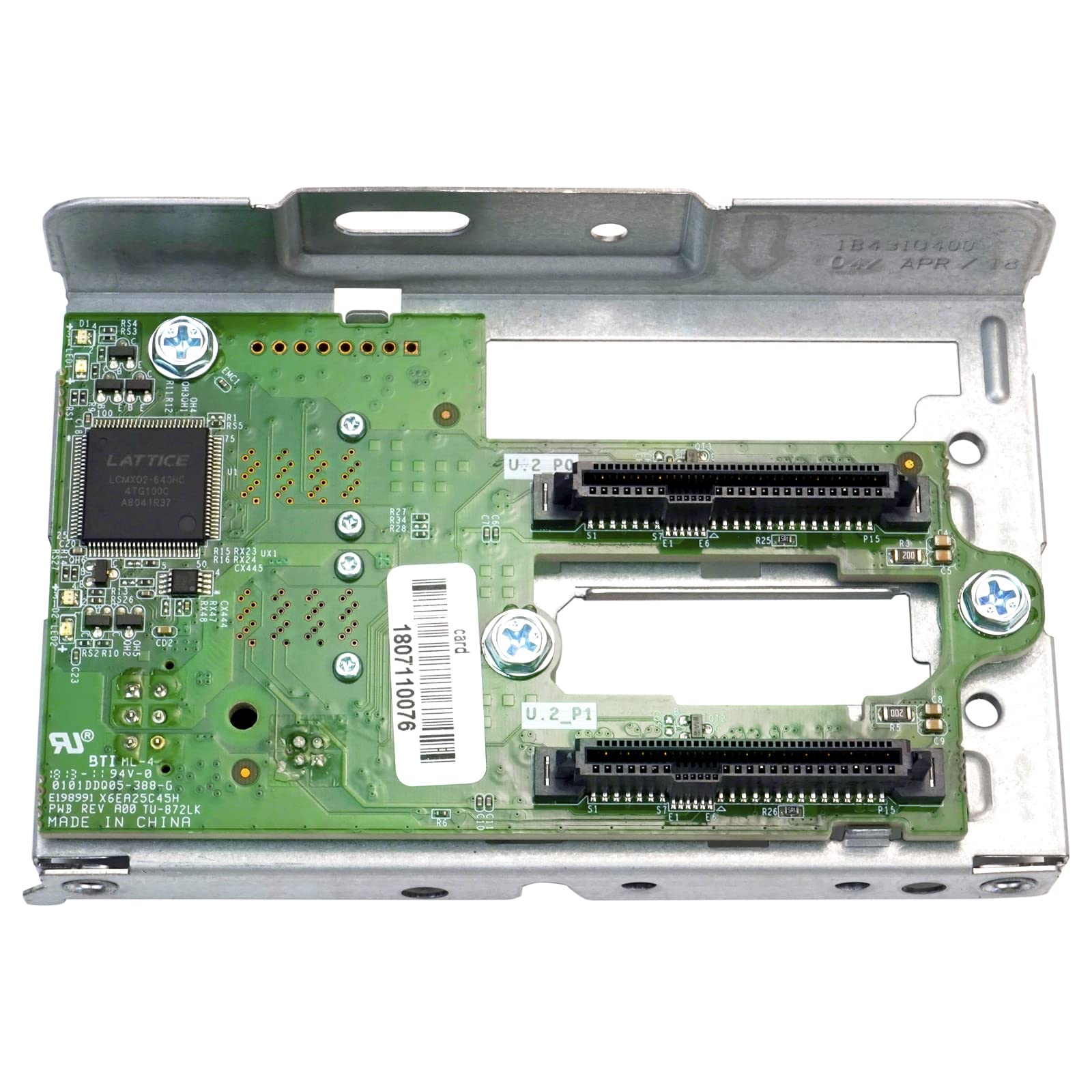 U.2 NVME SSD Hard Drive,Expansion Interface Backplane Kit Replacement for Dell Precision T7920 Tower Workstation 076W3N 76W3N