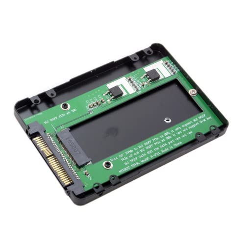 U.2 to NGFF M.2 M-Key PCIe SSD Case Enclosure Converter for Mainboard Replace SSD 750 p3600 p3700 Black