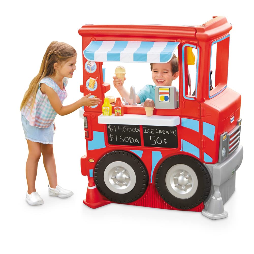 Little Tikes 2-in-1 Pretend Play Food Truck Kitchen - Refreshed