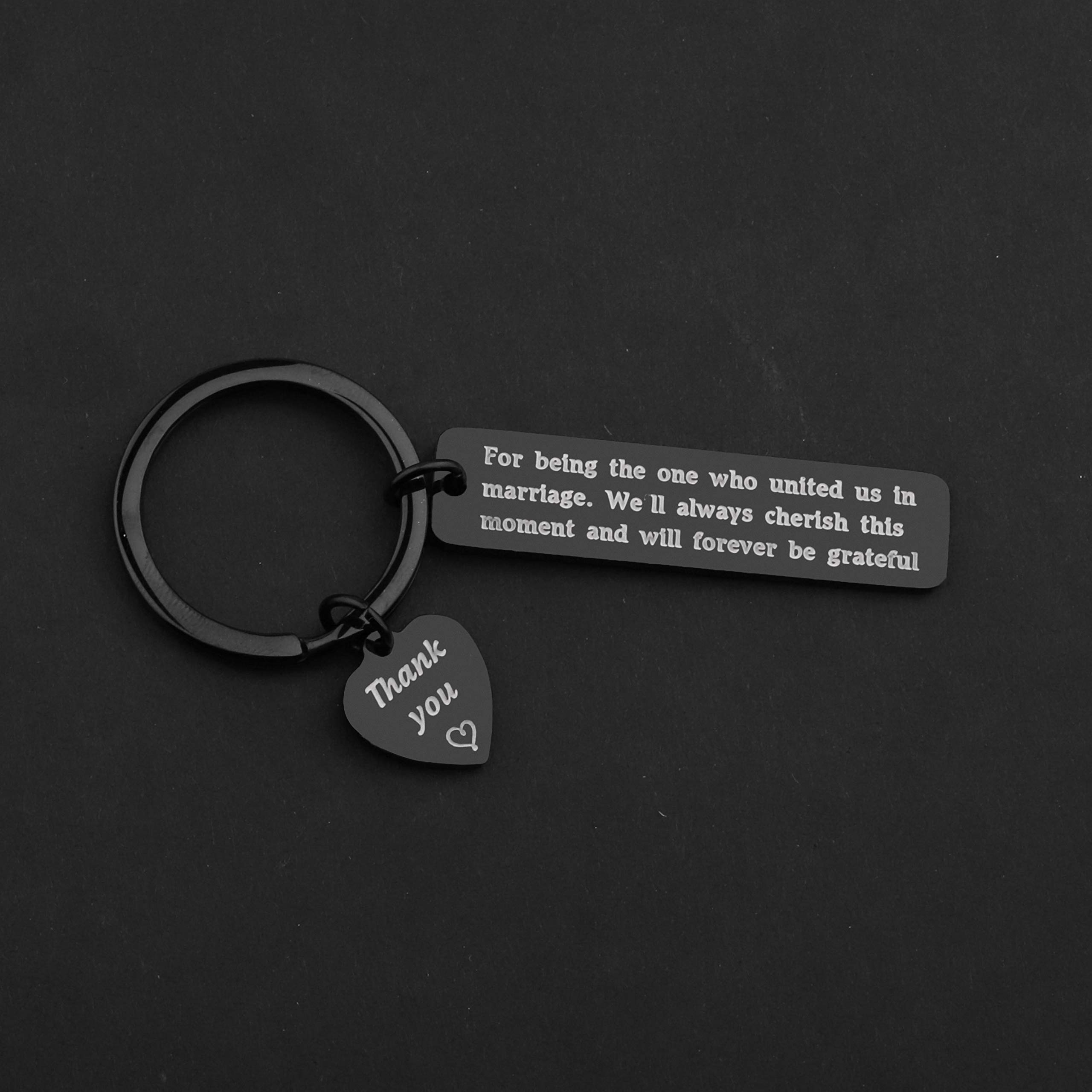 MAOFAED Wedding Officiant Gift Wedding Officiant Thank You Gift For Being The One Who United Us in Marrtage