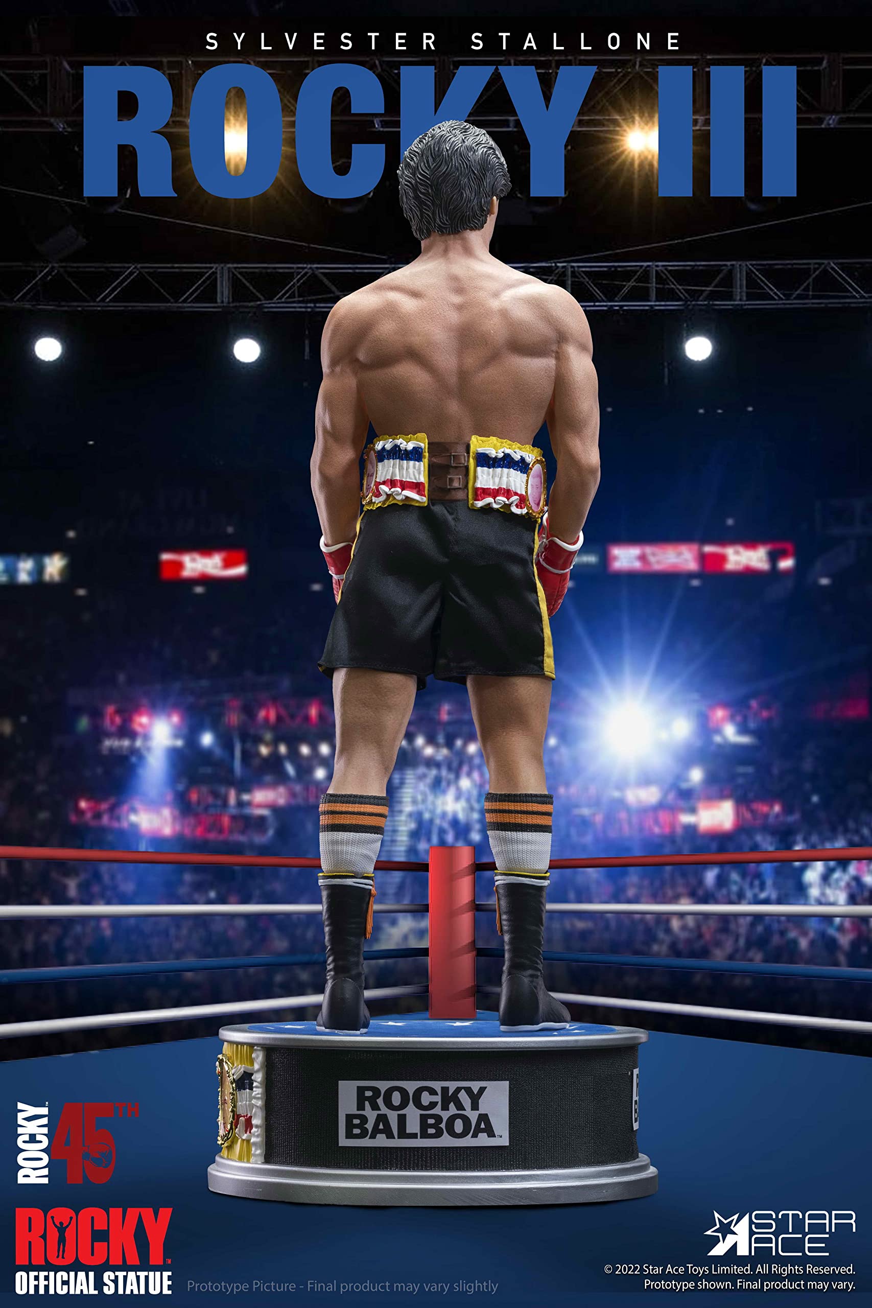 Rocky II 1979 Rocky Balboa 1/4 POLYRESIN Statue DLX VER
