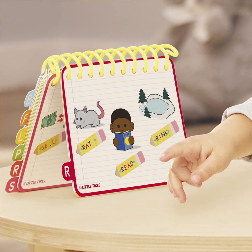 Little Tikes® Learn & Play™ 100 Words Spell & Spin Pencil, Letters, Spelling, Vocabulary, Phonetics, Alphabet, Sounds, Learning, Gift & Toy for Girls Boys Ages 3, 4, 5 Years Old