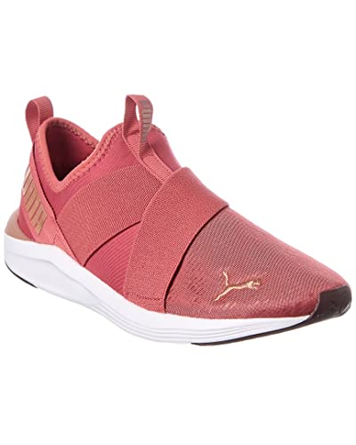 Puma Women's Prowl Slip-ON Shine WN's Cross Trainer, Mauvewood-Rose Gold, 6.5