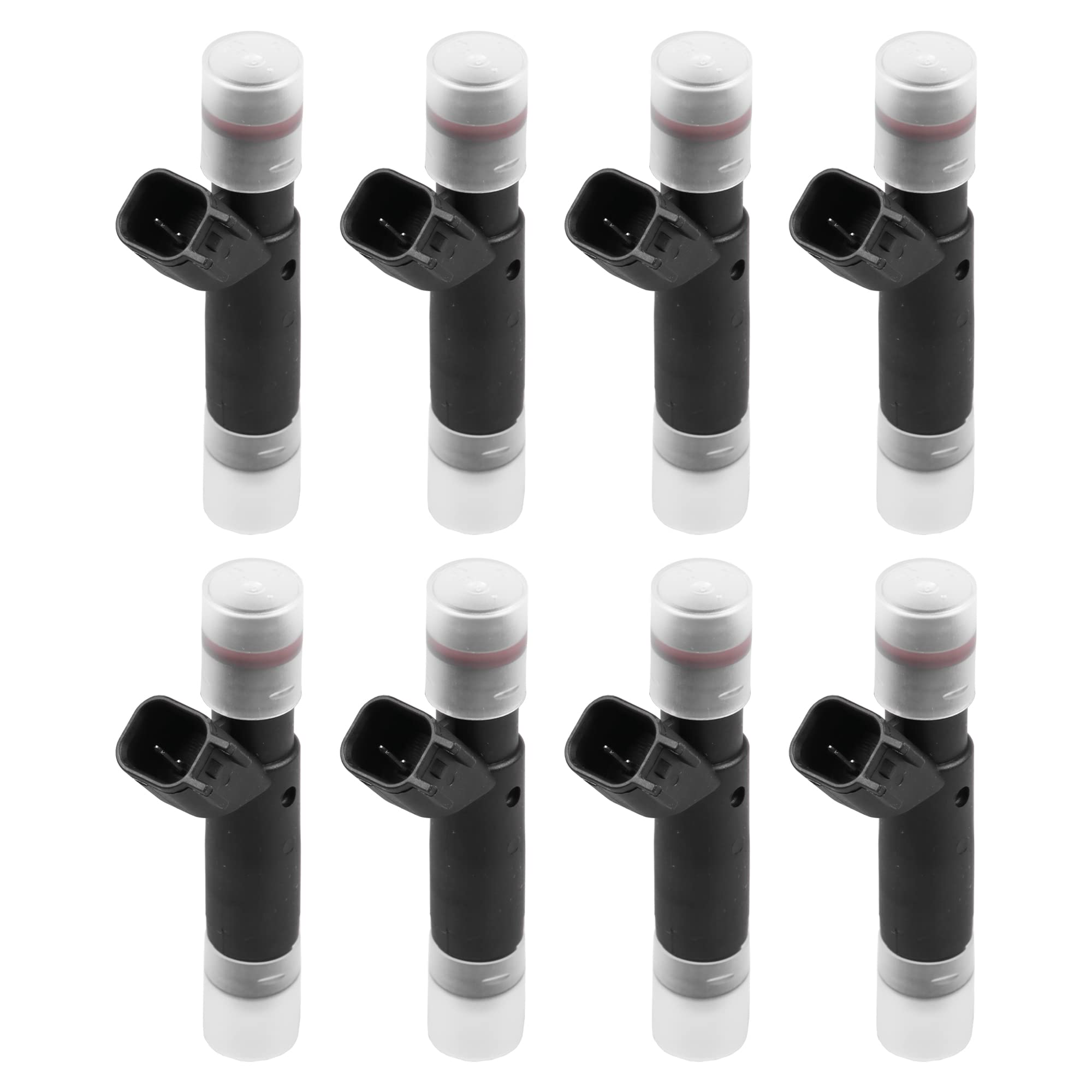 MOSTPLUS 8 PCS Fuel Injectors 4L3E-B4C Compatible with Ford F-150 E-150 Explorer Mercury Mountaineer 4.6L 04861238AB FJ867