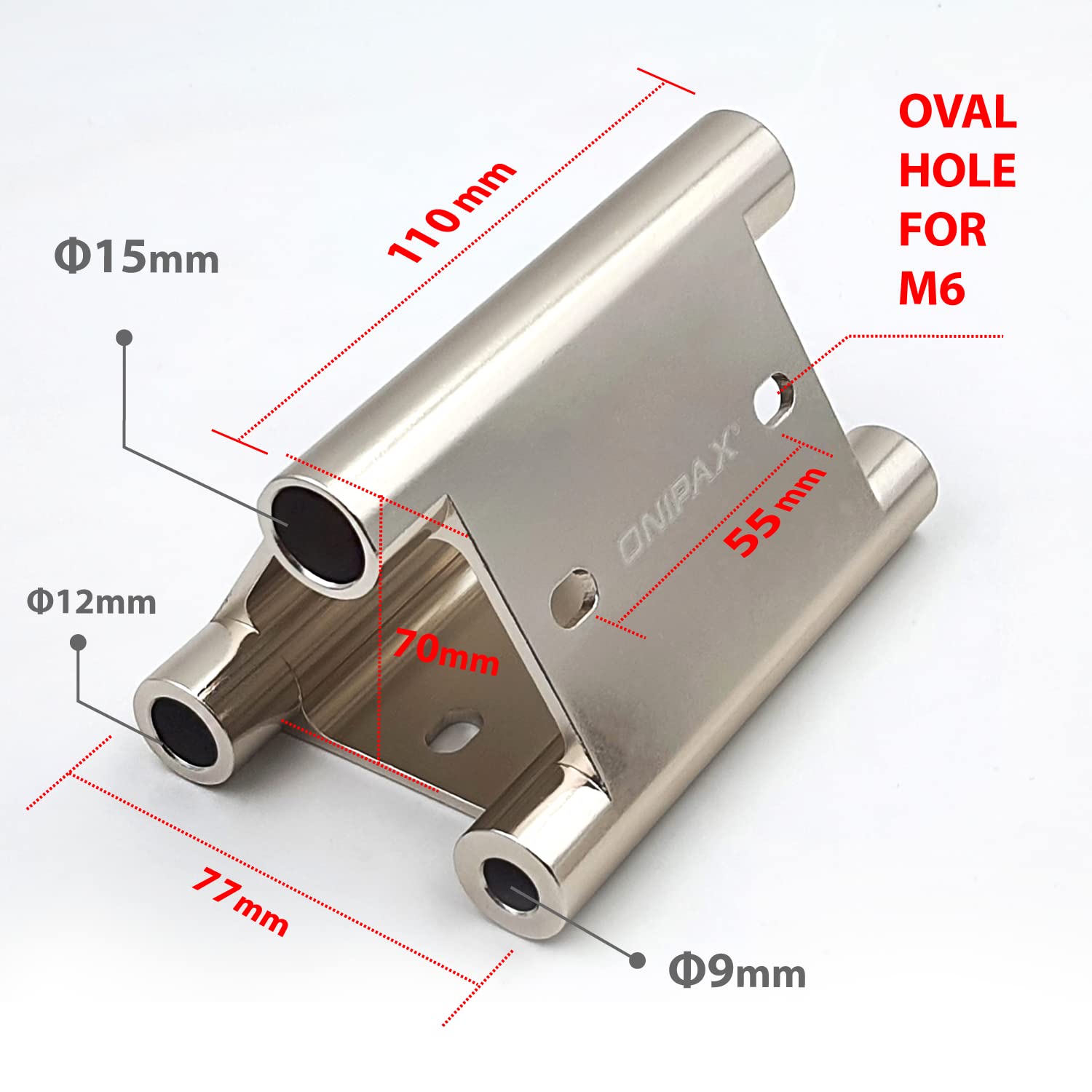 ONIPAX Triangle Bike Fork Mount Hitch Rack ; for 15mmx110mm, 12mmx110mm, 9mm x110mm