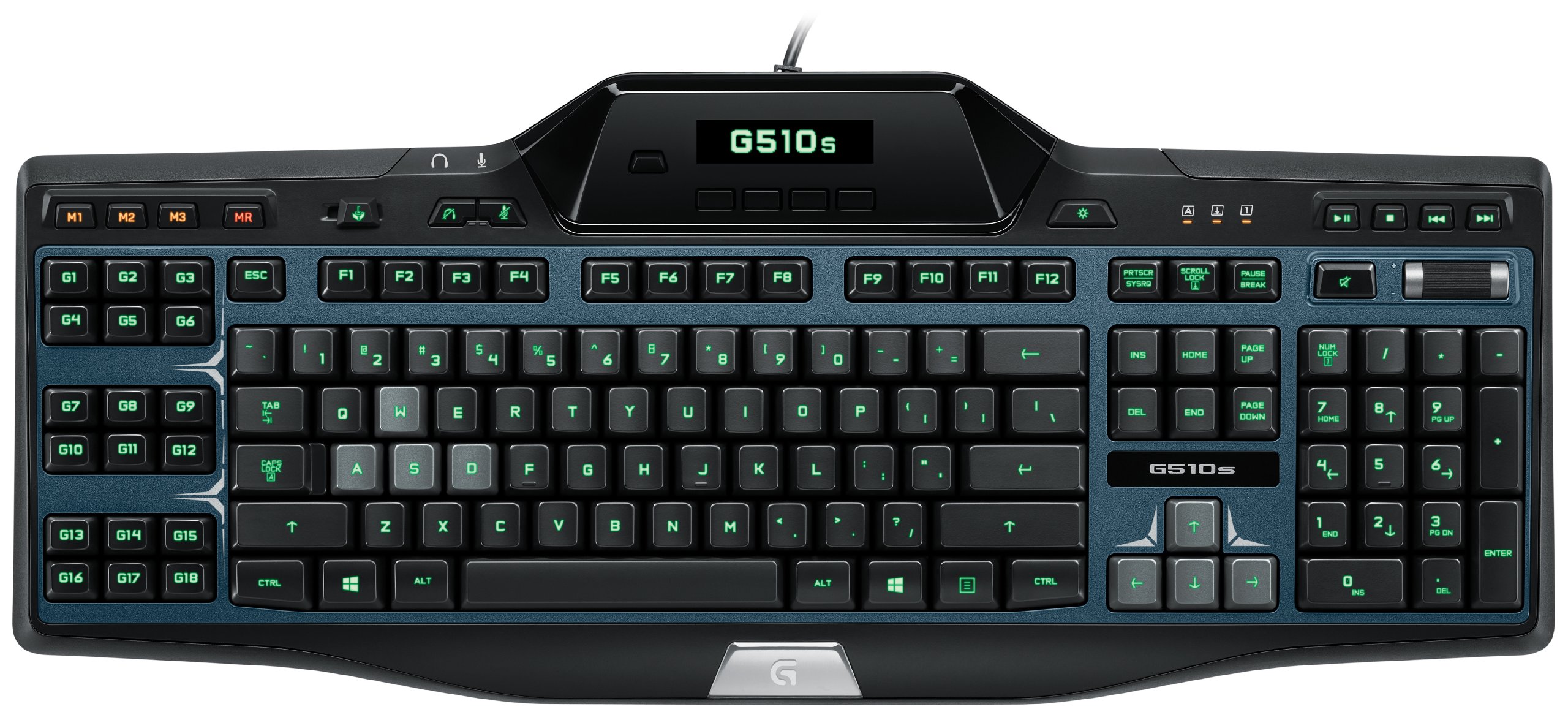 Logitech G510s Gaming Keyboard with Game Panel LCD Screen