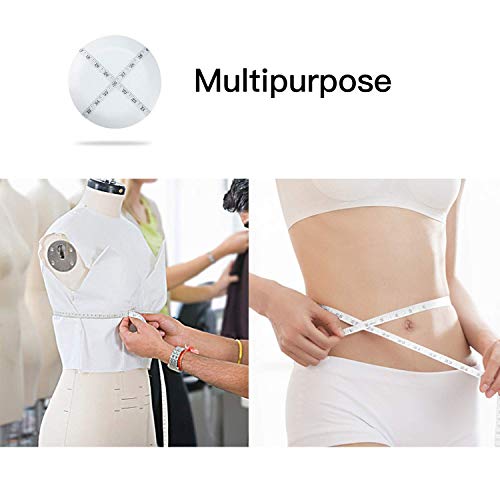 Measuring Tape 3 Pack, Tape Measure for Body Double Scale Measurement Tape for Sewing, Body, Tailor 150 cm/60 Inch