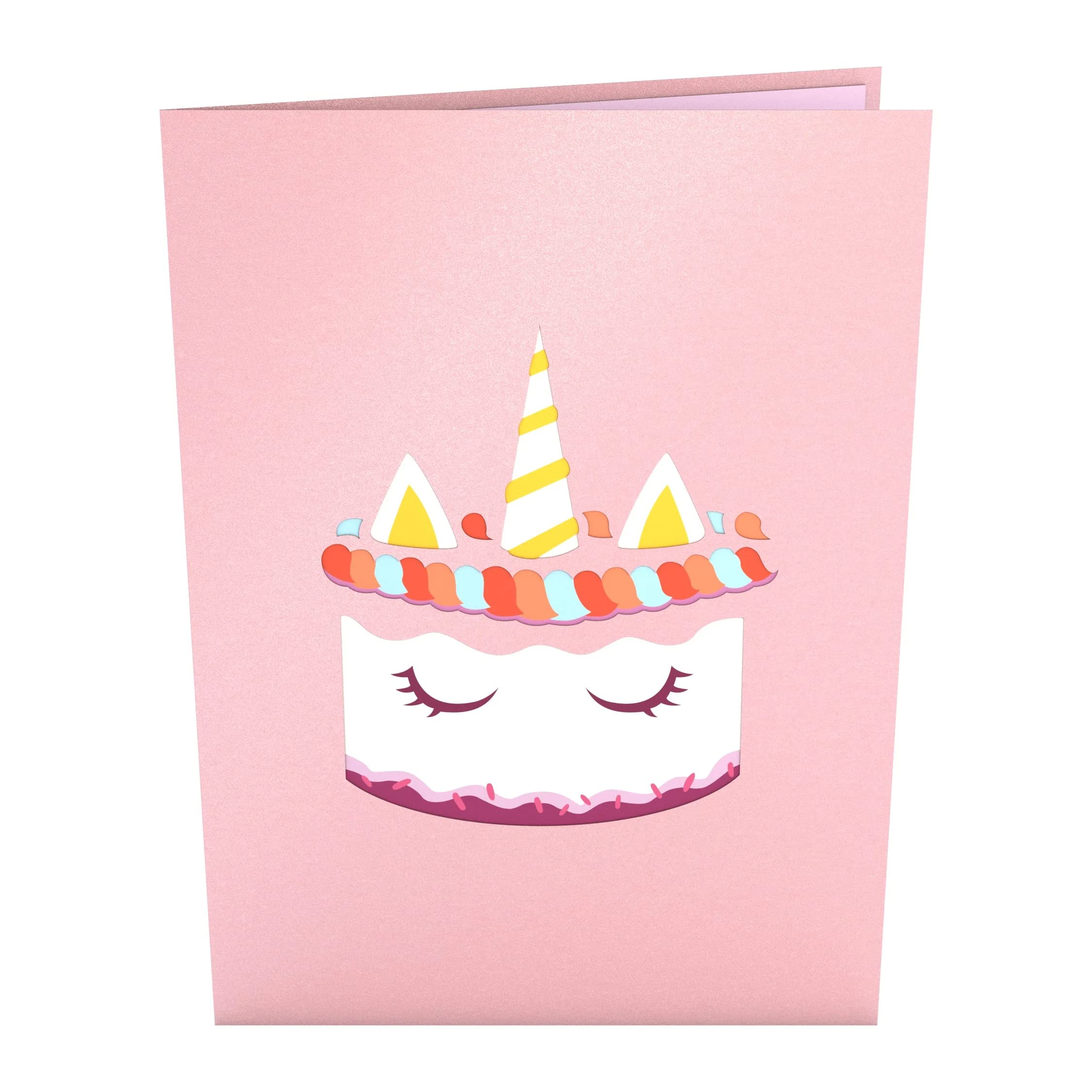 Lovepop Unicorn Cake Pop-Up Card
