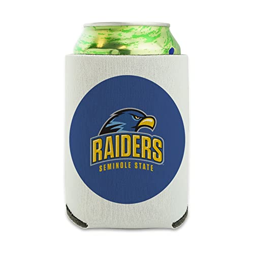 Seminole State College Primary Logo Can Cooler - Drink Sleeve Hugger Collapsible Insulator - Beverage Insulated Holder